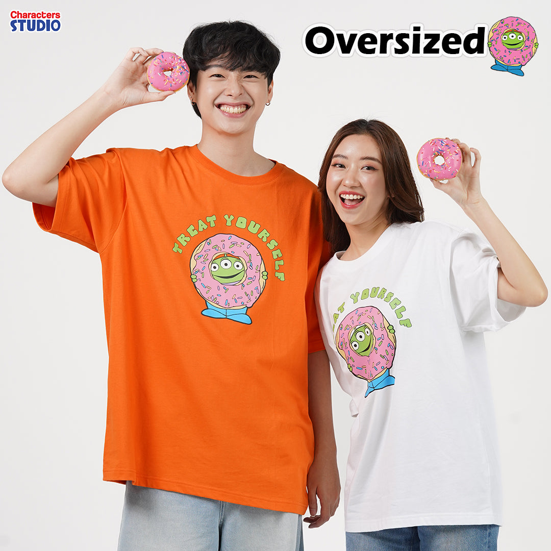 Disney Toy Story Green Man Men&Women // Oversized T-Shirt // - เสื้อยื – Characters Studio